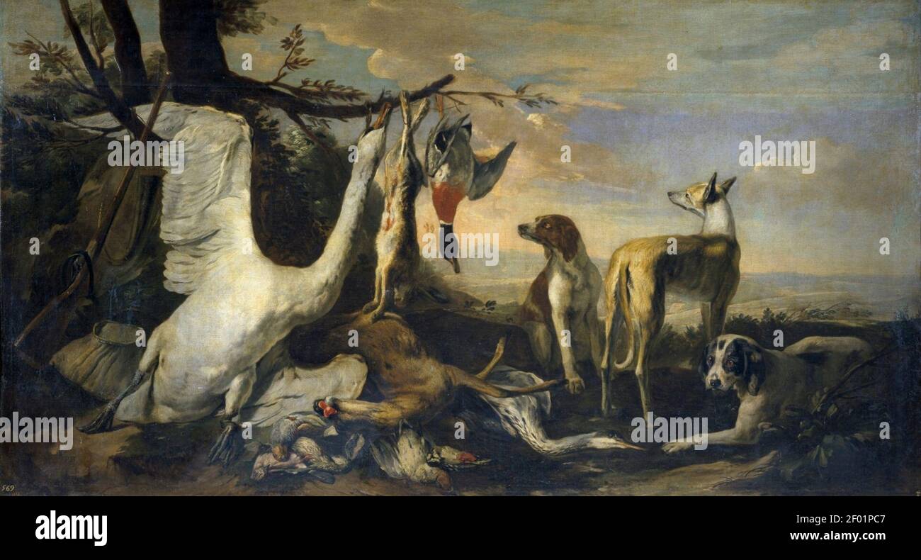Pieter Boel - Hunting and dogs Stock Photo - Alamy