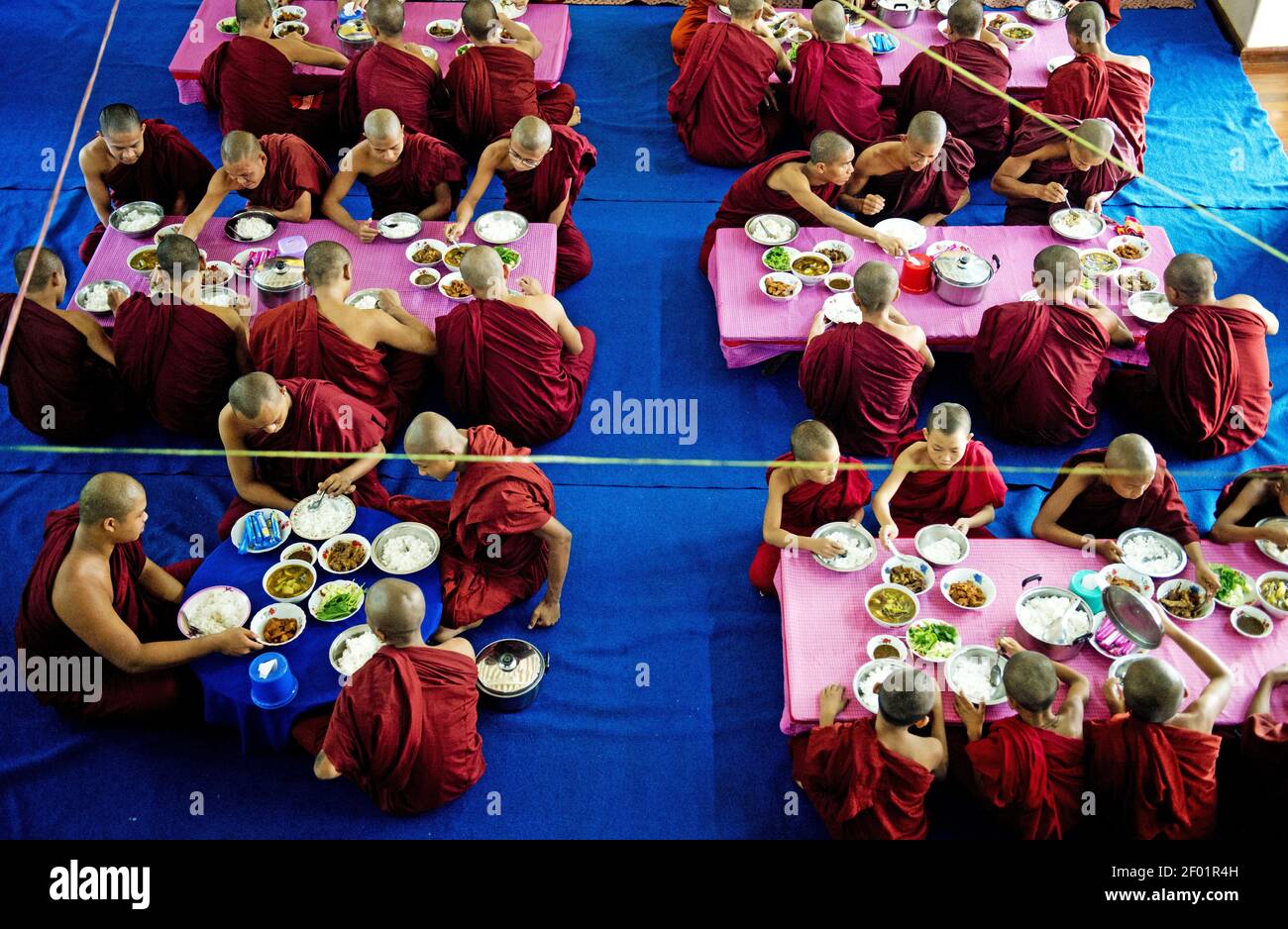 The daily life in an orphanage in Yangon, Myanmar. (Photo by Robin ...