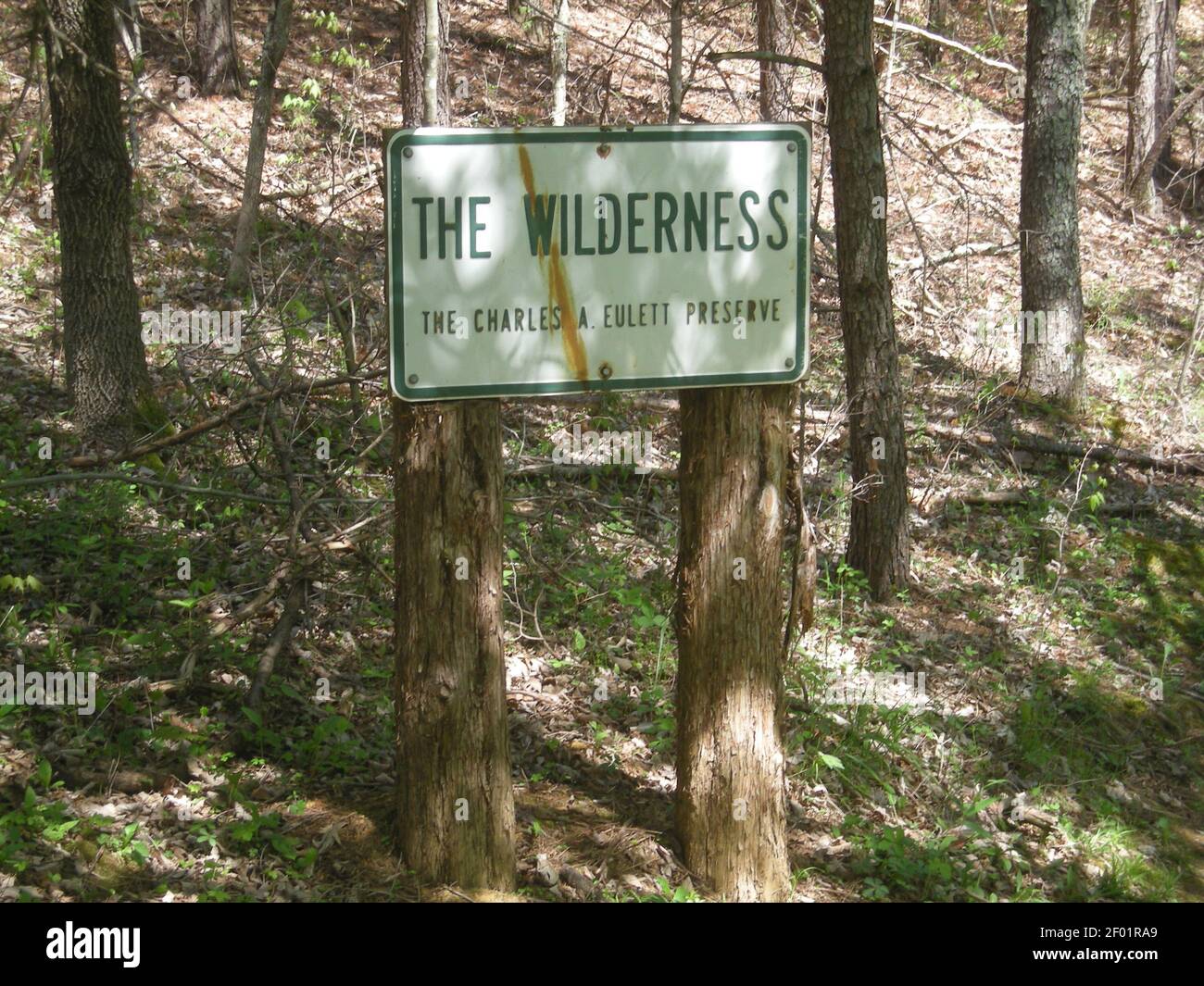The Wilderness Trail at The Edge of Appalachia Preserve in southern ...