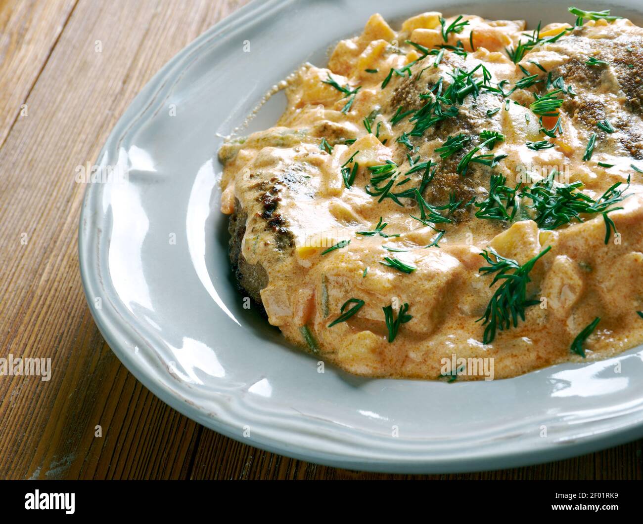 Ukrainian meat dish Stock Photo - Alamy