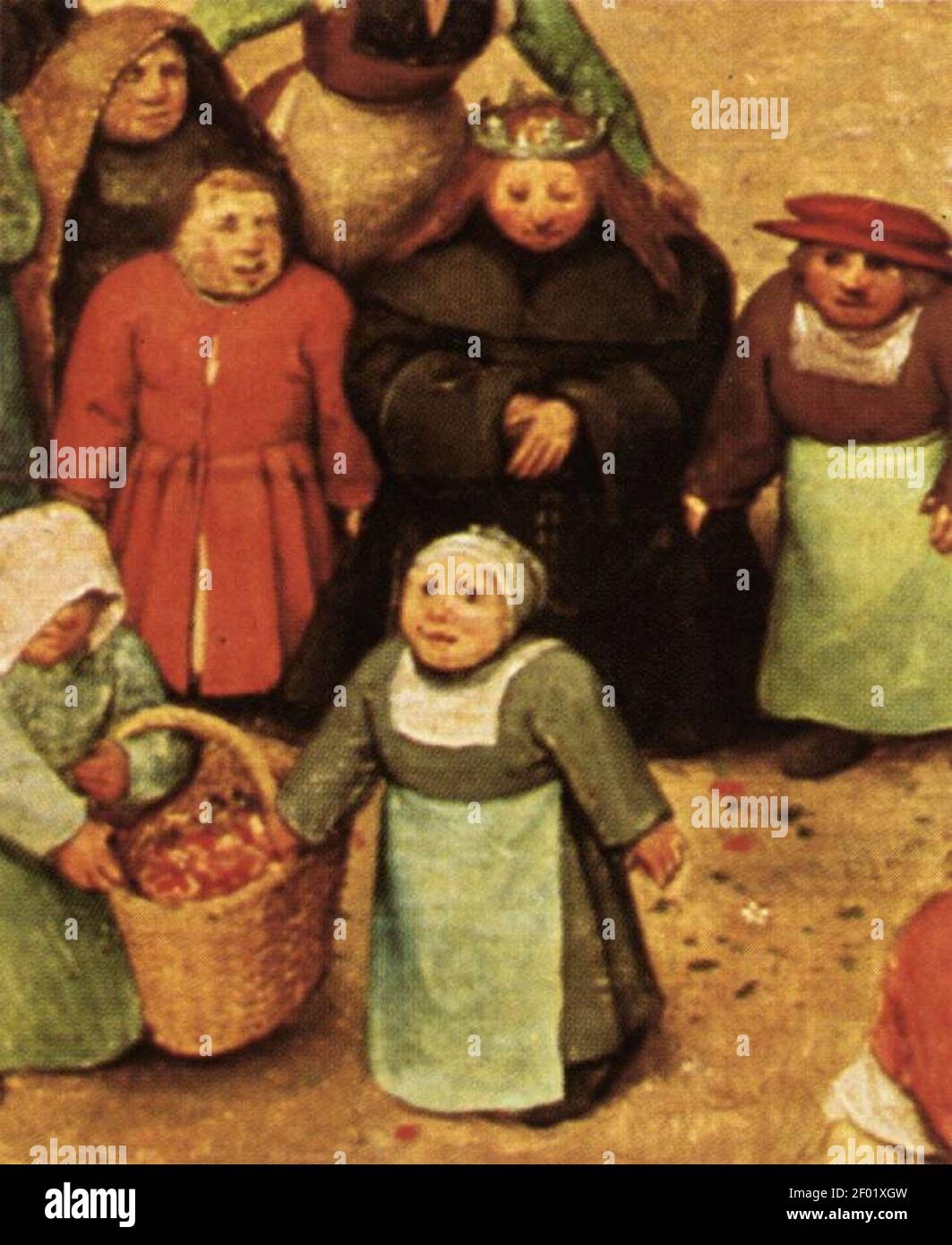 Pieter Bruegel the Elder - Children's Games (detail Stock Photo - Alamy