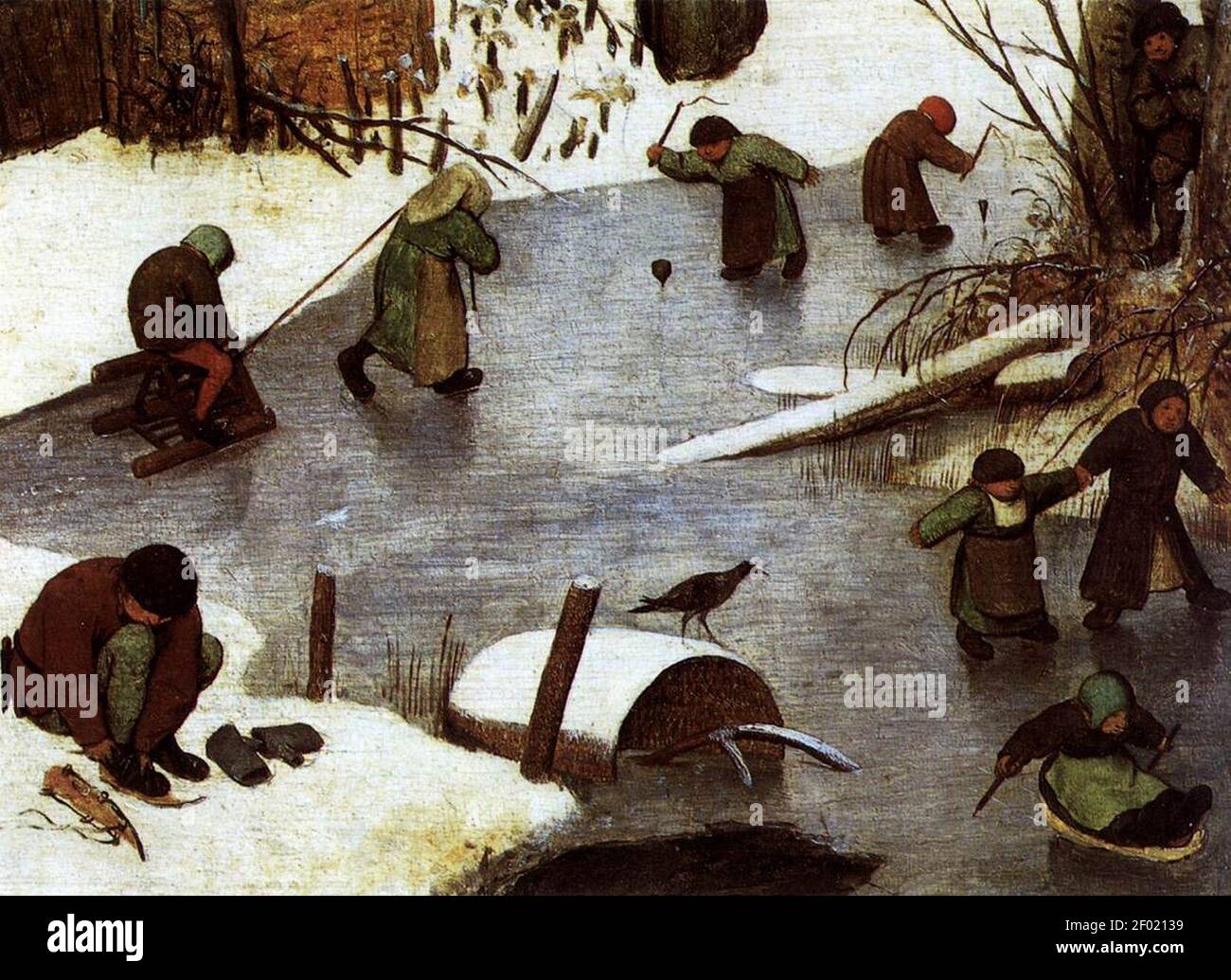 Pieter Bruegel the Elder - The Census at Bethlehem (detail Stock Photo ... Pieter Bruegel the Elder - The Census at Bethlehem (detail Stock Photo ...