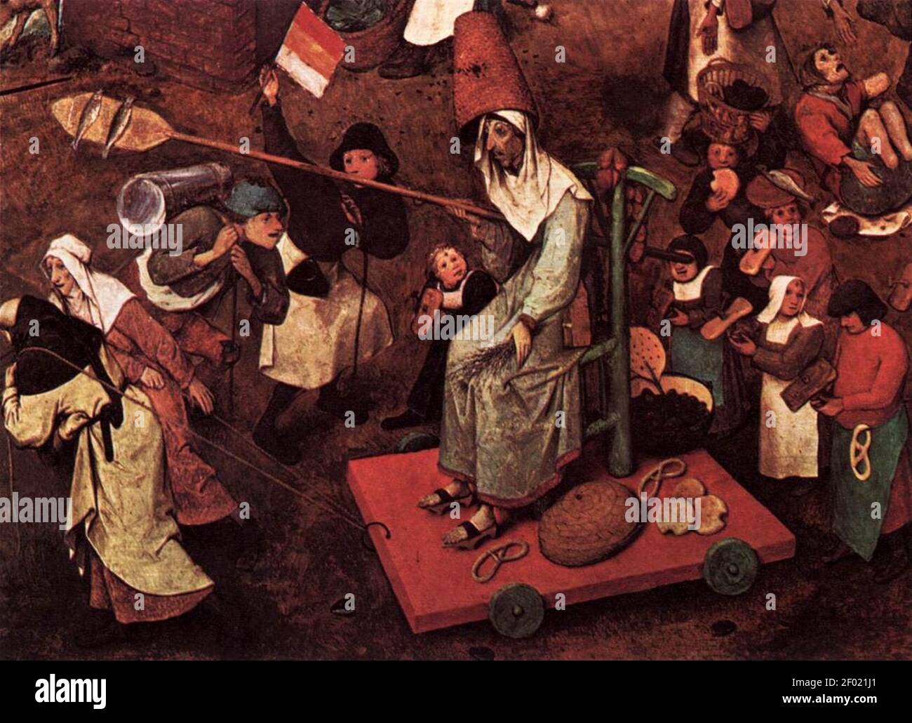 Fight between carnival lent pieter hi-res stock photography and images ...