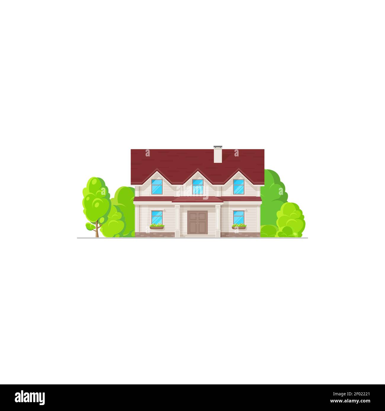 Garden on roof apartment Cut Out Stock Images & Pictures - Alamy