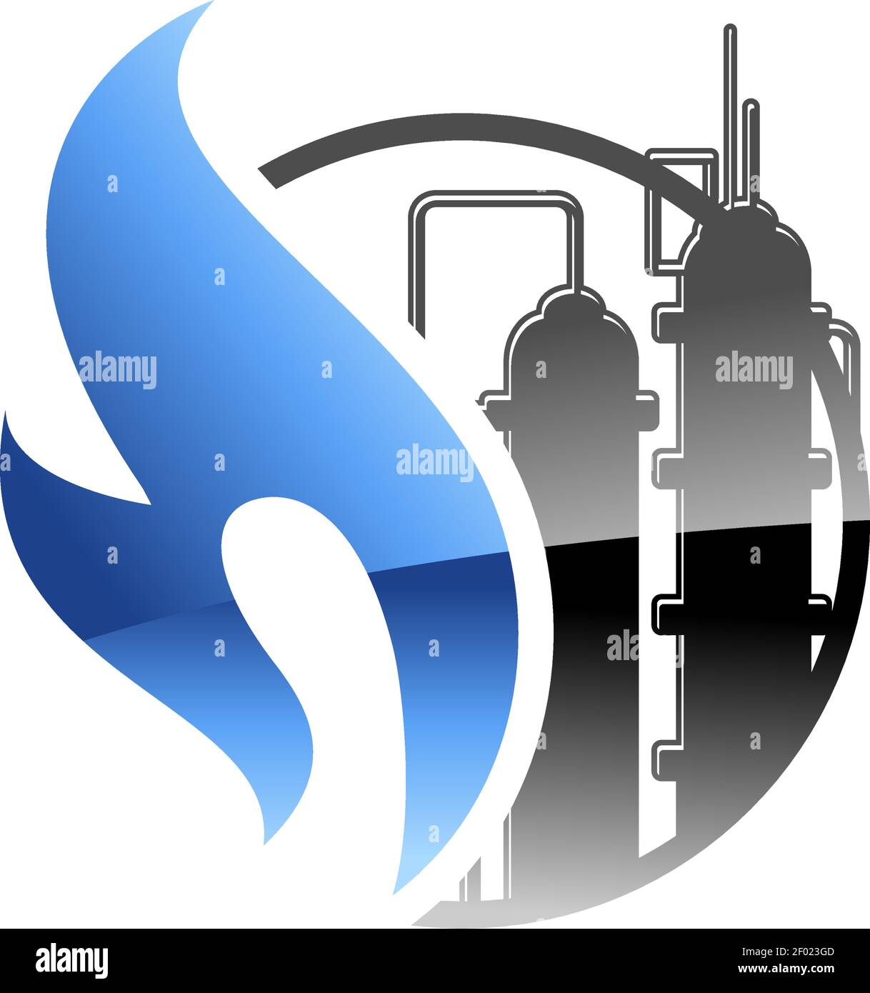 Gas technology company logo Stock Vector Images - Alamy