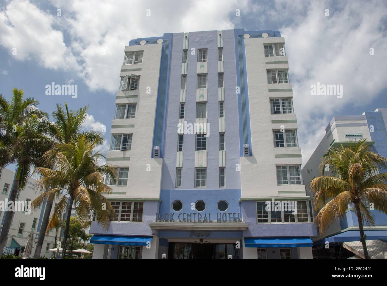 MIAMI, UNITED STATES - Mar 25, 2011: Art Deco Hotel in Miami Beach ...