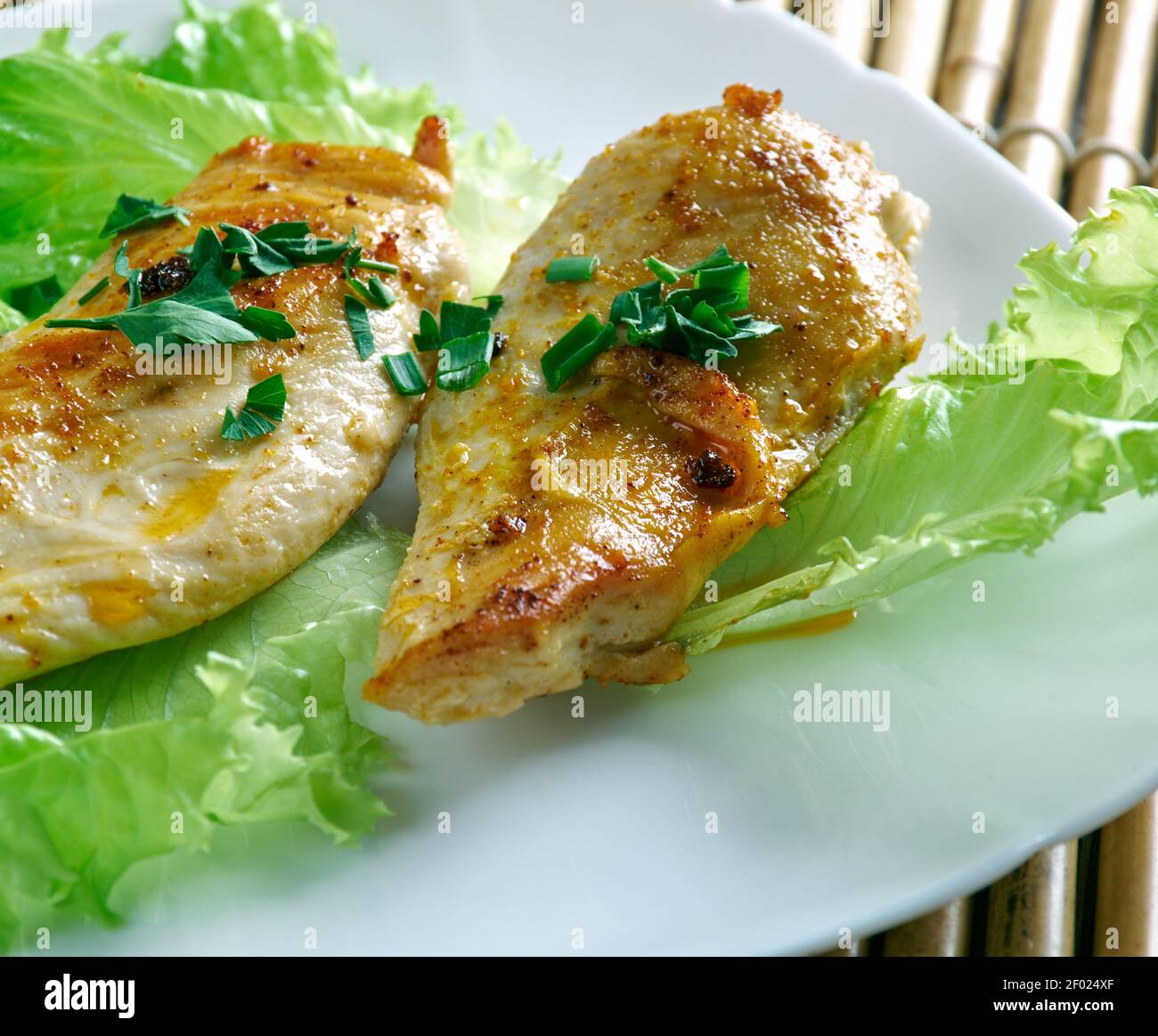 Turkish thyme chicken Stock Photo - Alamy