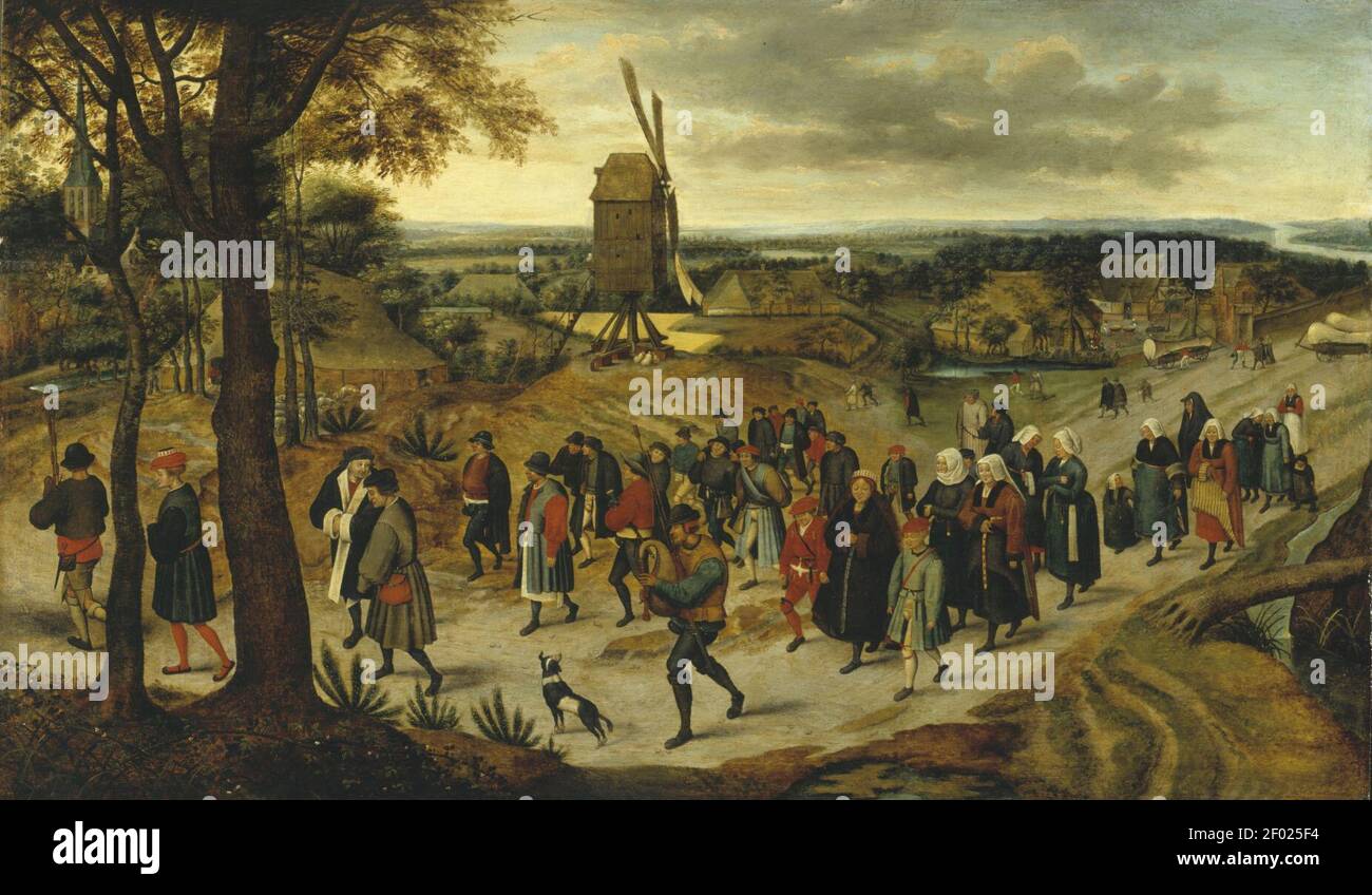 Pieter Brueghel d'Enfer - Le Cortège de noce Stock Photo - Alamy