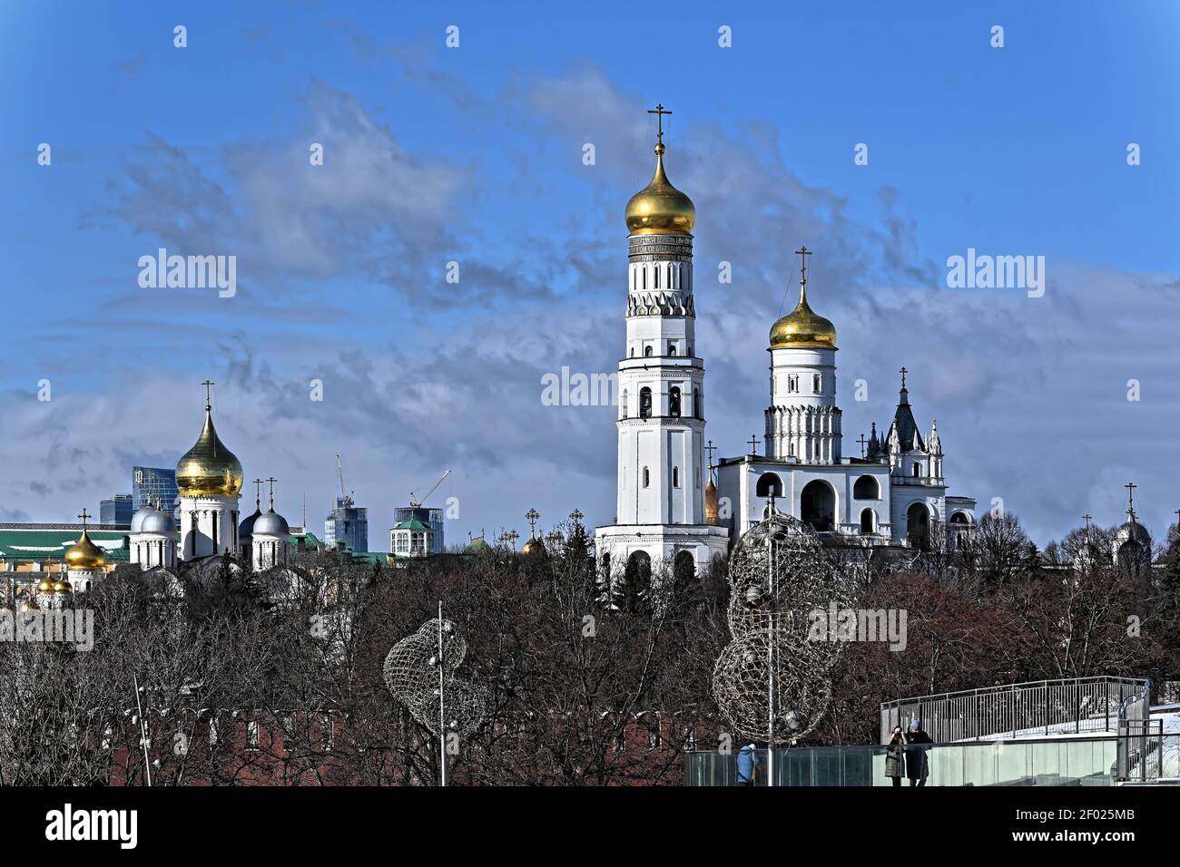 The Moscow Kremlin. Bell tower Ivan the Great Stock Photo - Alamy