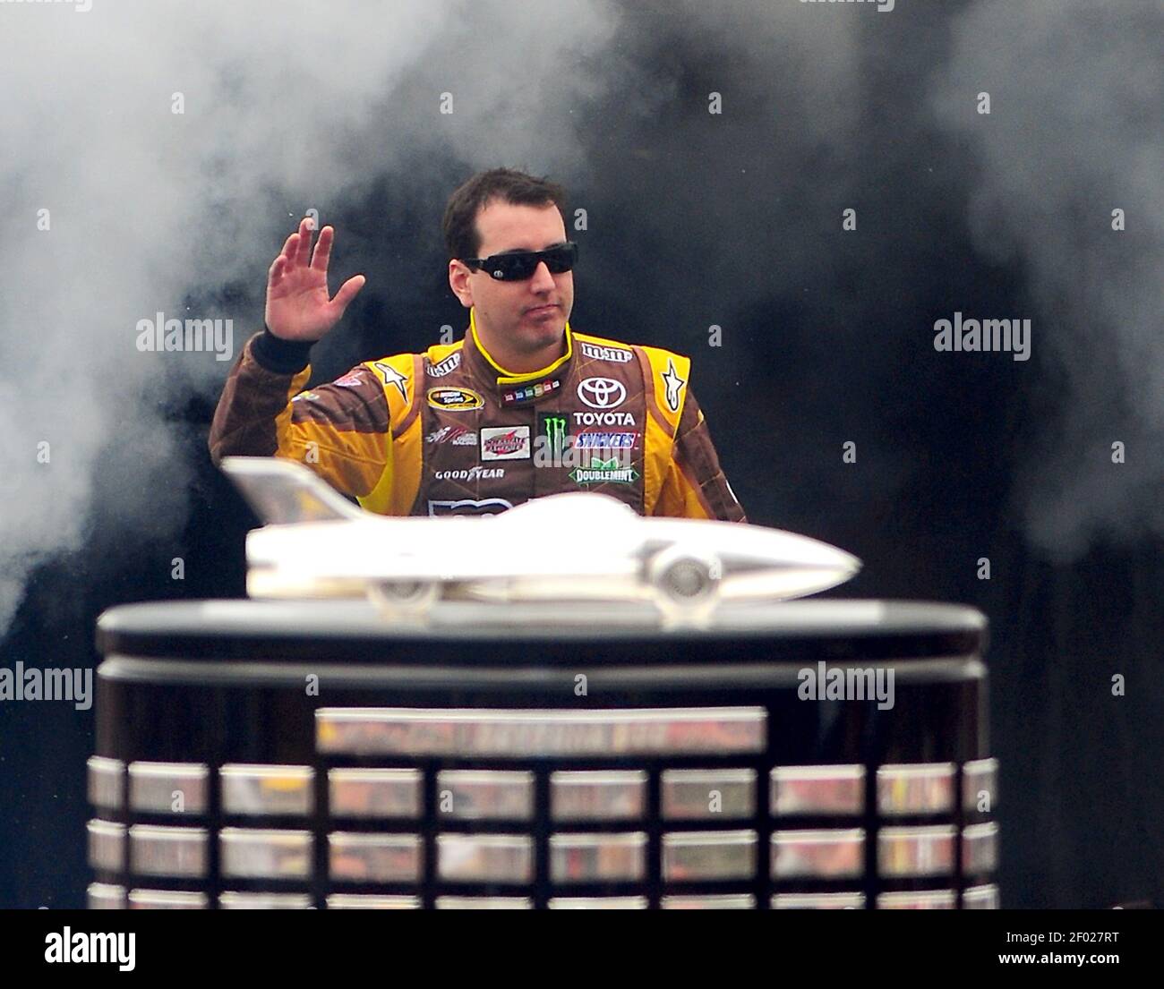 Kyle busch trophy hi-res stock photography and images - Alamy
