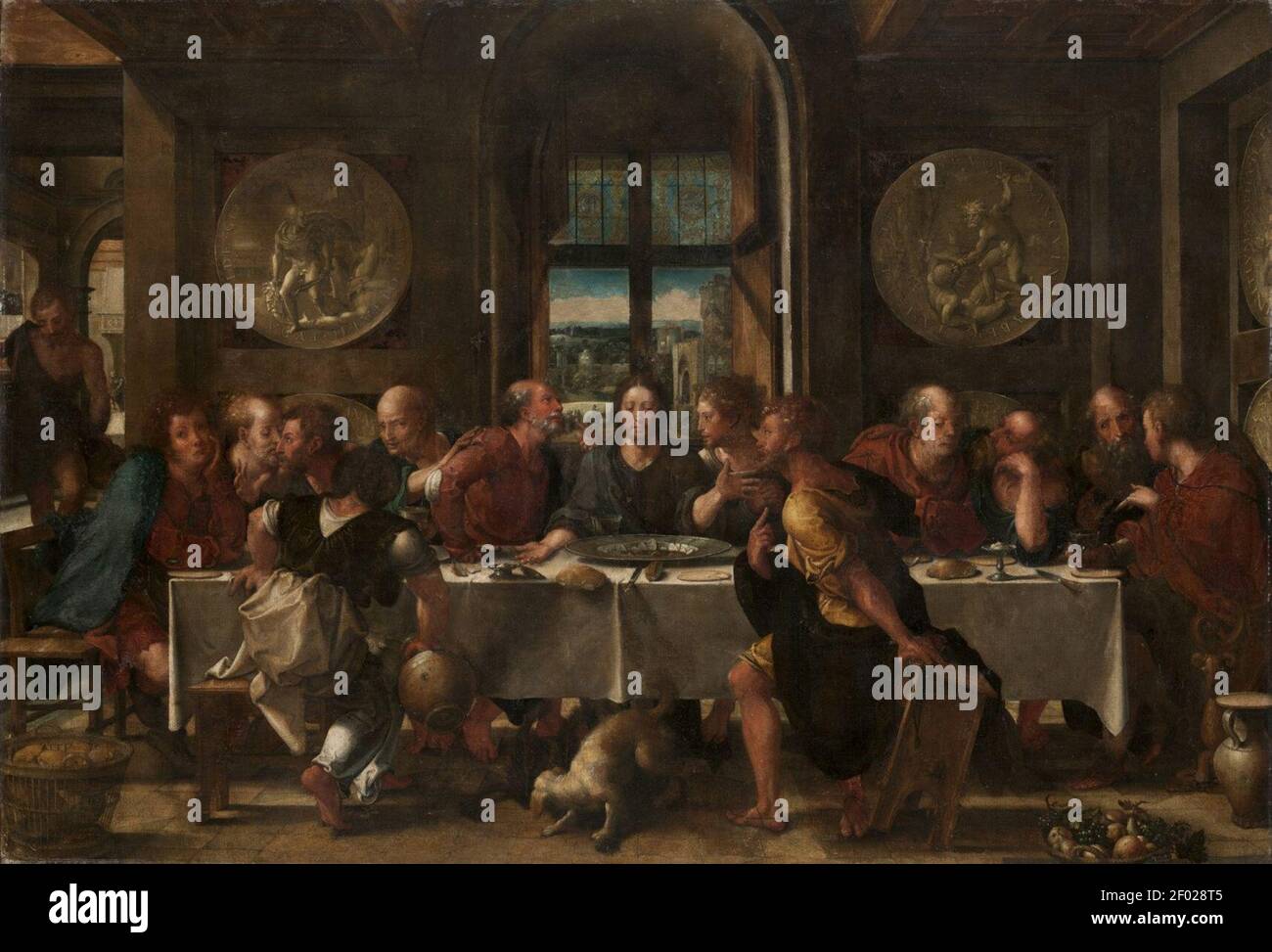 Pieter Coecke van Aelst - The Last Supper Stock Photo - Alamy