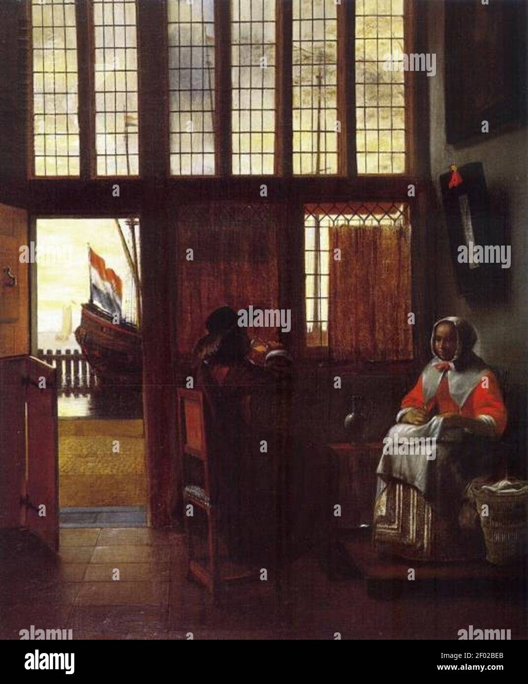 Pieter de hooch interior hi-res stock photography and images - Alamy