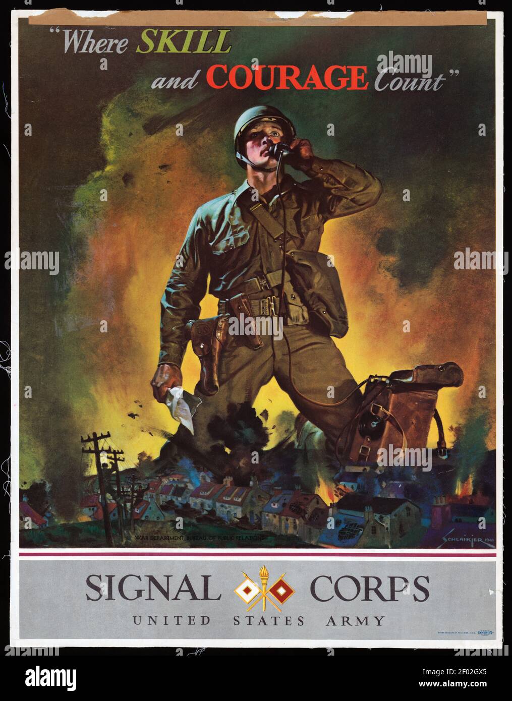 Us signal corps hi-res stock photography and images - Alamy