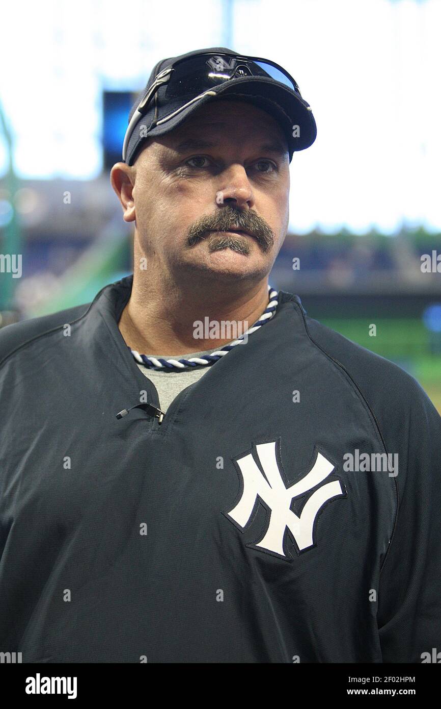 Former New York Yankees pitcher David Wells is seen before his MLB game ...