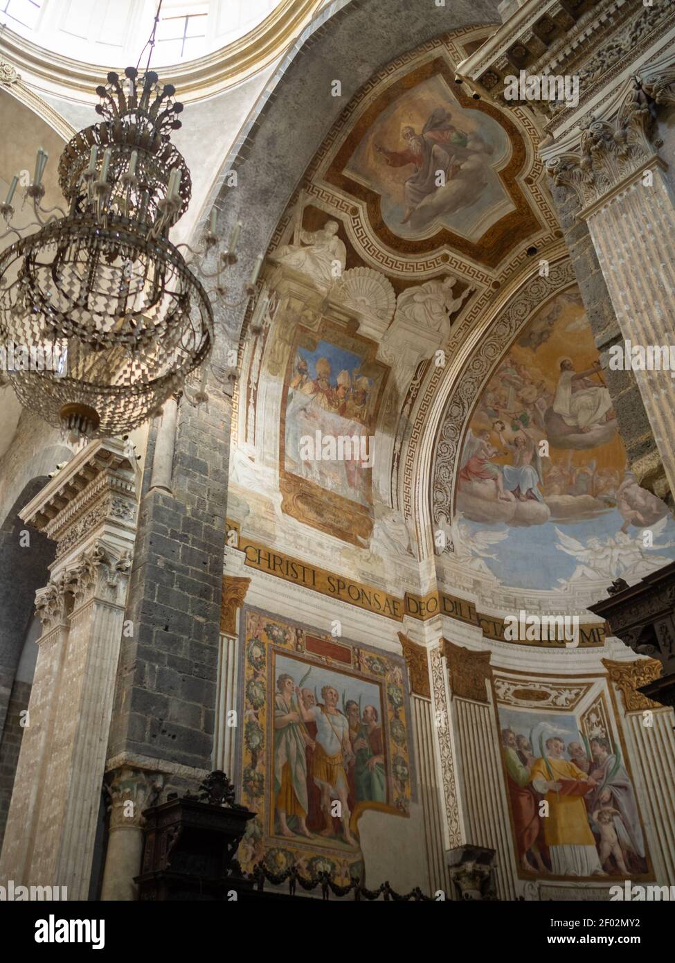 Cathedral interior catania sicily italy hi-res stock photography and ...