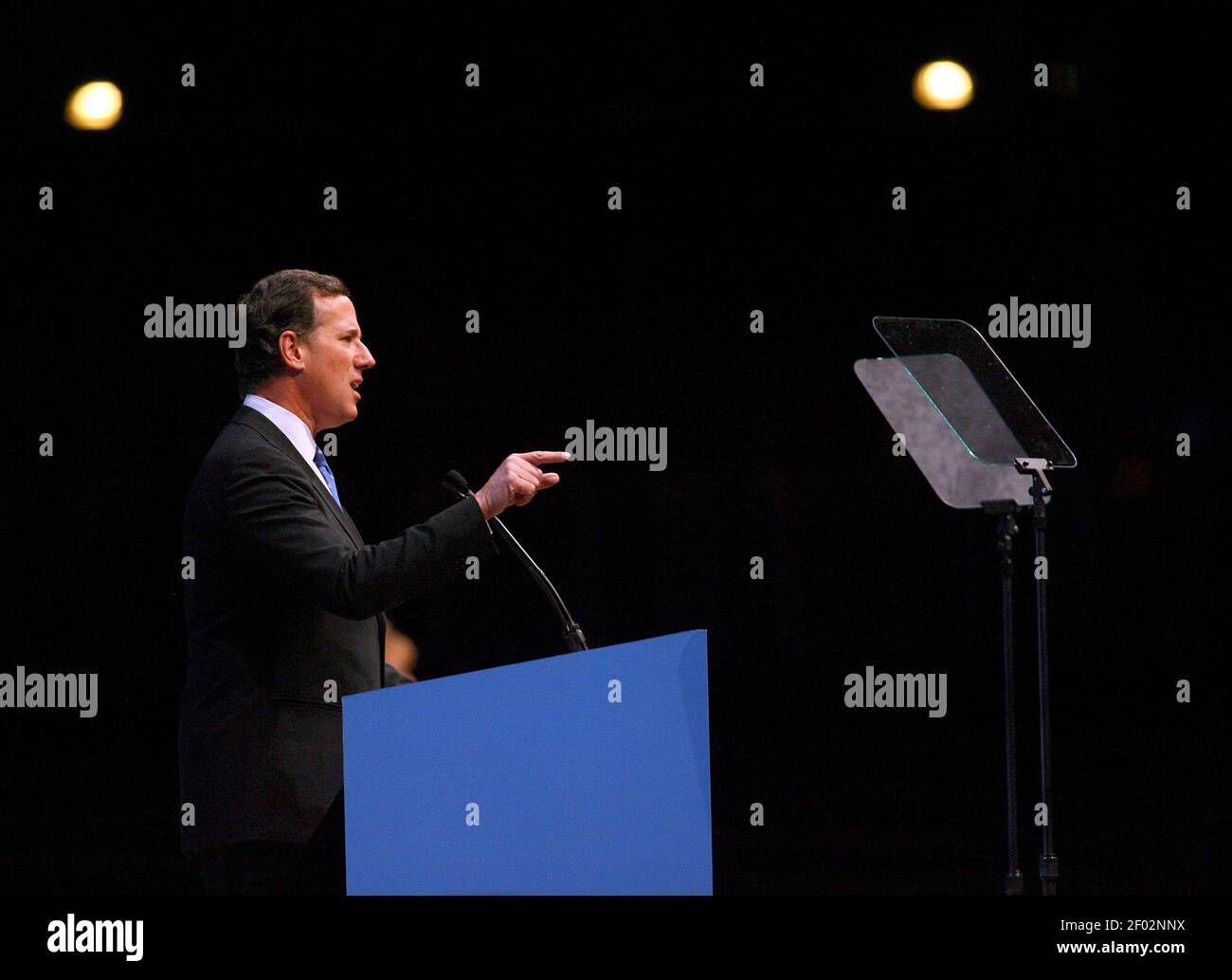 Former U.S. Senator and Republican presidential candidate Rick Santorum ...