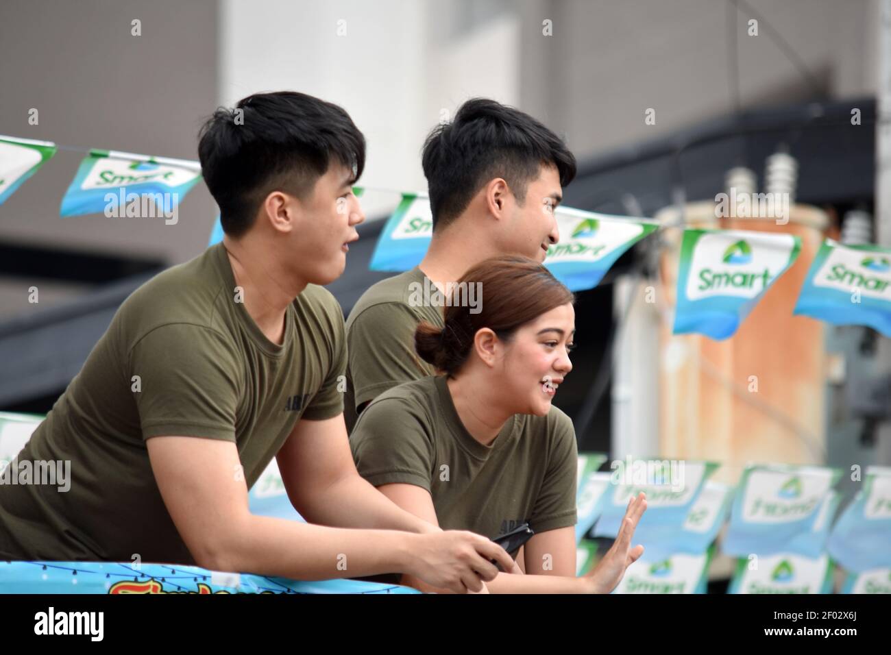 Asian Army Recruits At Military Parade Stock Photo - Alamy