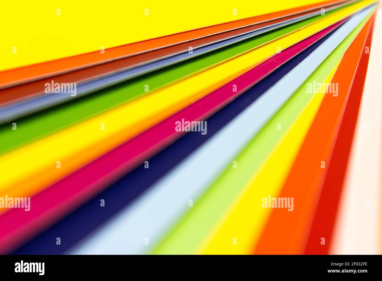 Open sample colors catalogue, samples for colour definition Stock Photo ...