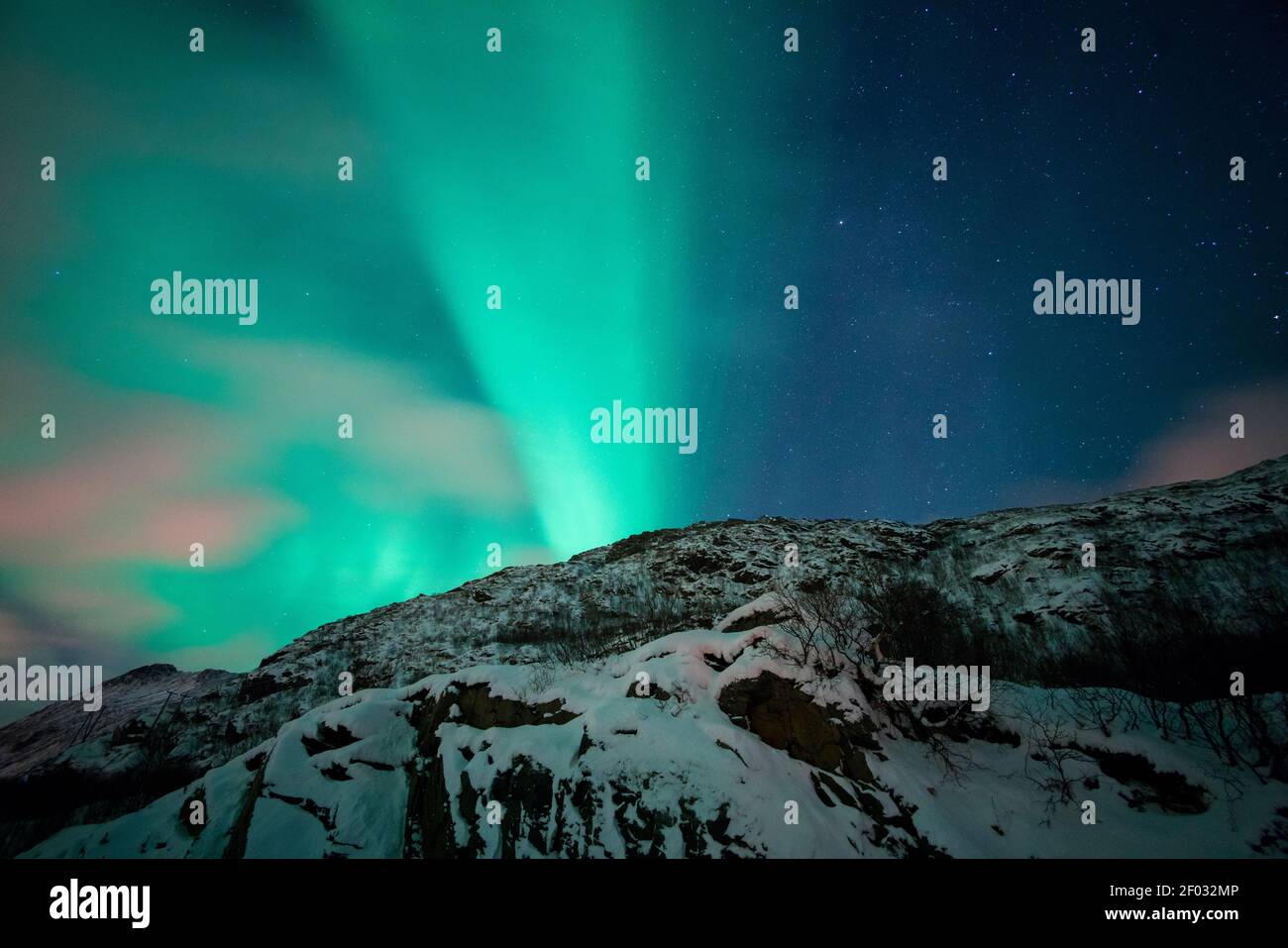 Beautiful Aurora Borealis northern lights Stock Photo - Alamy