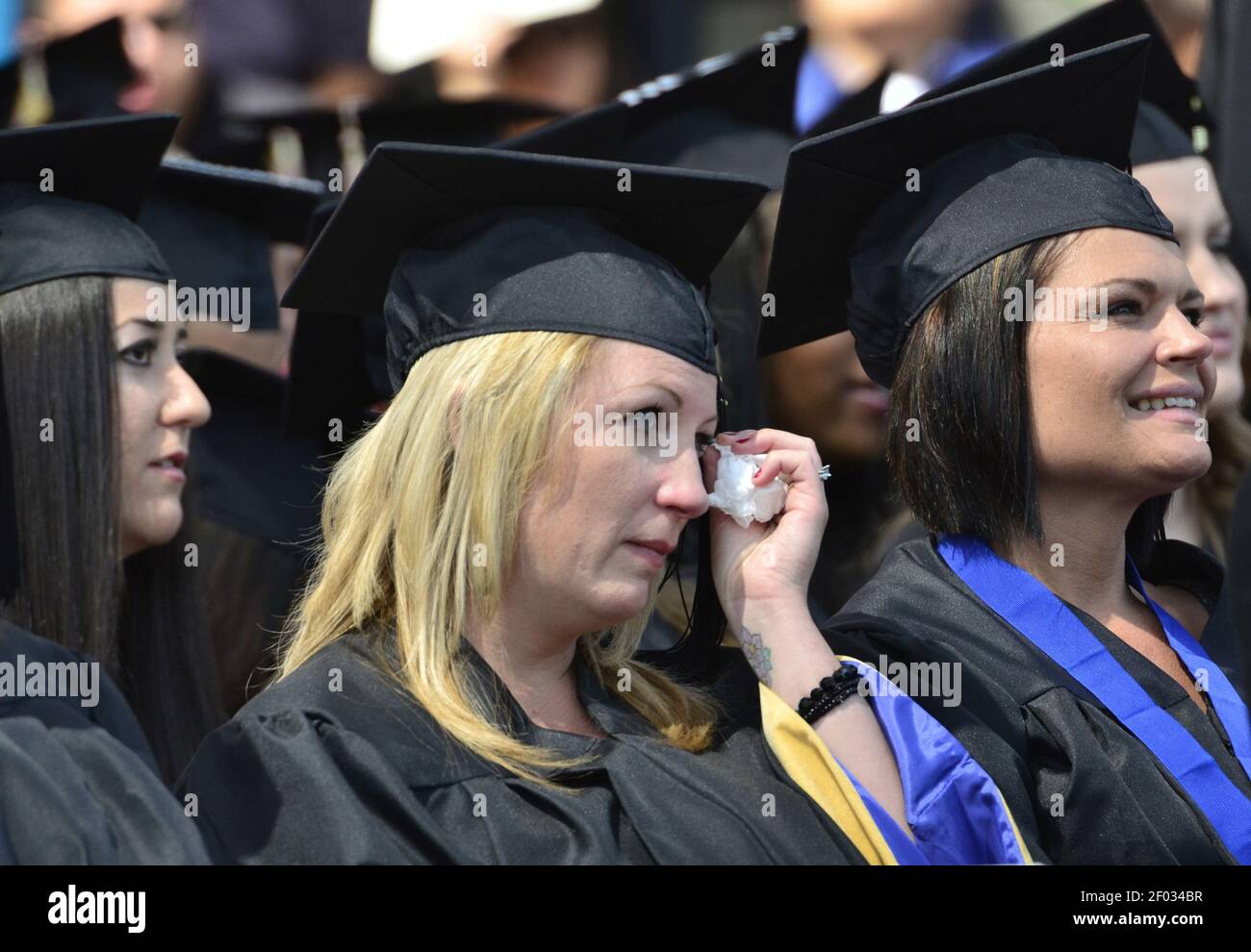 Smiles and tears were evoked from graduates during commencement ...