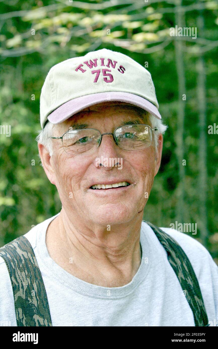 Bob Fryberger in Minnesota's Boundary Waters Canoe Area on May 14, 2012 ...