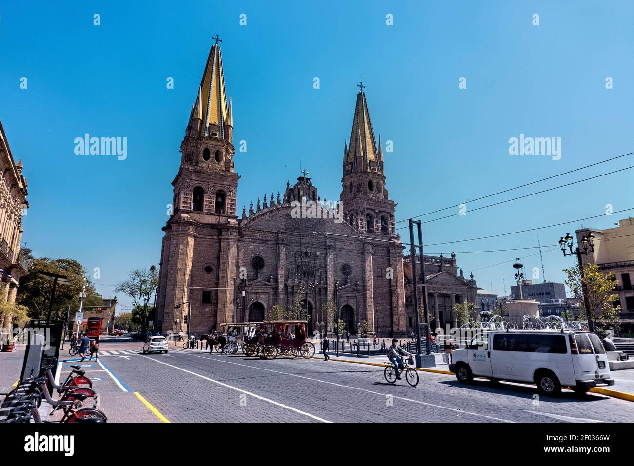 The Impressive Guadalajara Cathedral In The Historic Center