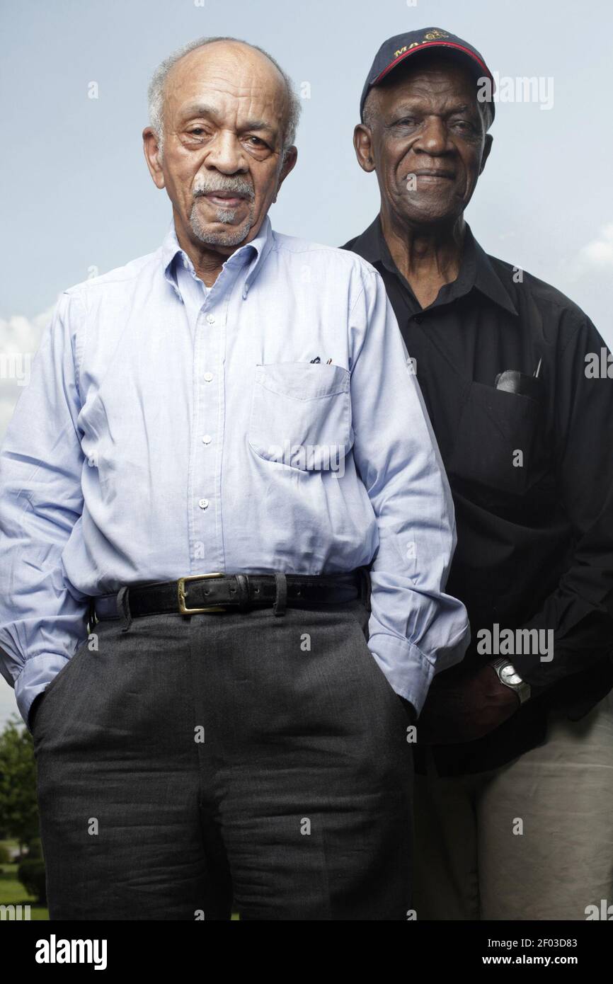 John Phoenix, 83, left, and Cleo Florence, 88, photographed in ...
