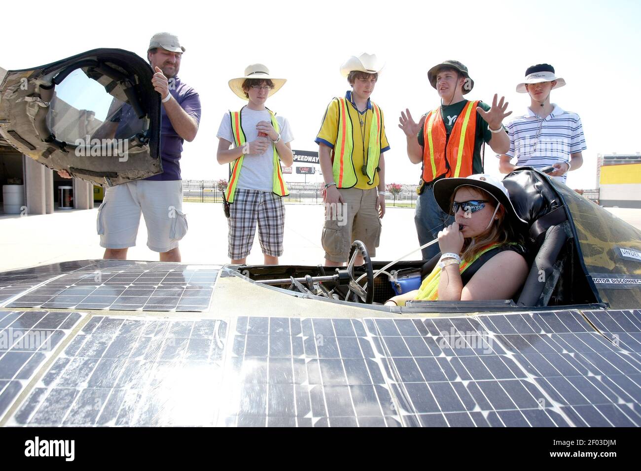 Texas motor speedway solar car hi-res stock photography and images - Alamy