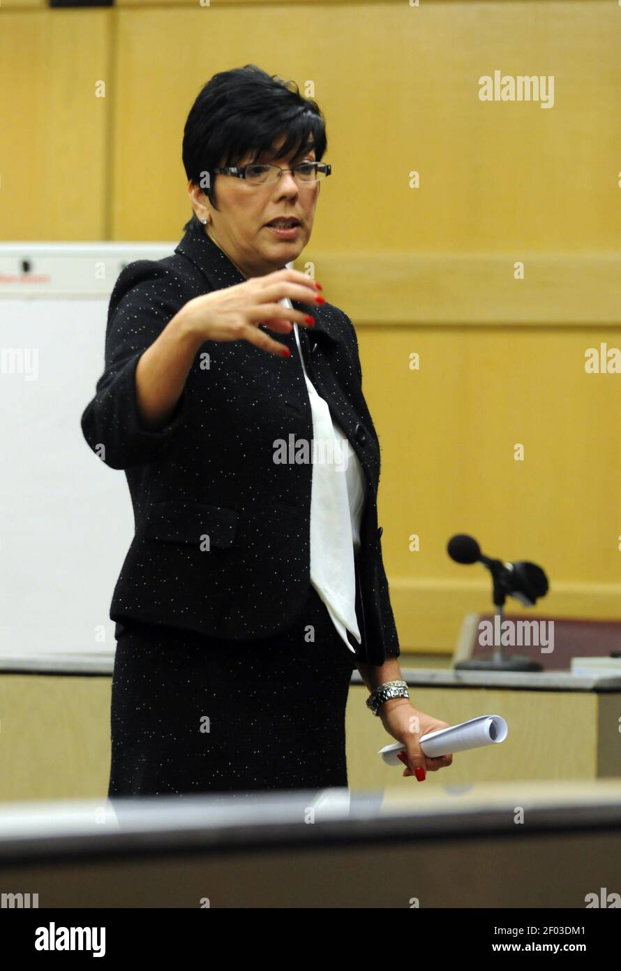 Assistant state attorney Maria Schneider describes text messages ...