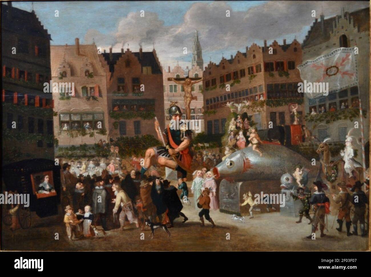 Pieter van Aelst - The Ommegang in Antwerp Stock Photo - Alamy