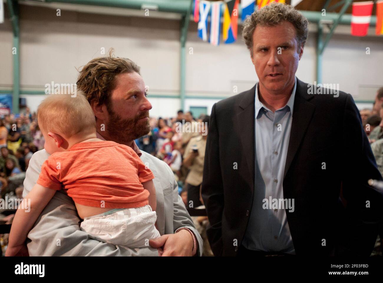 Will Ferrell and Zach Galifinakis speak to the media about their ...