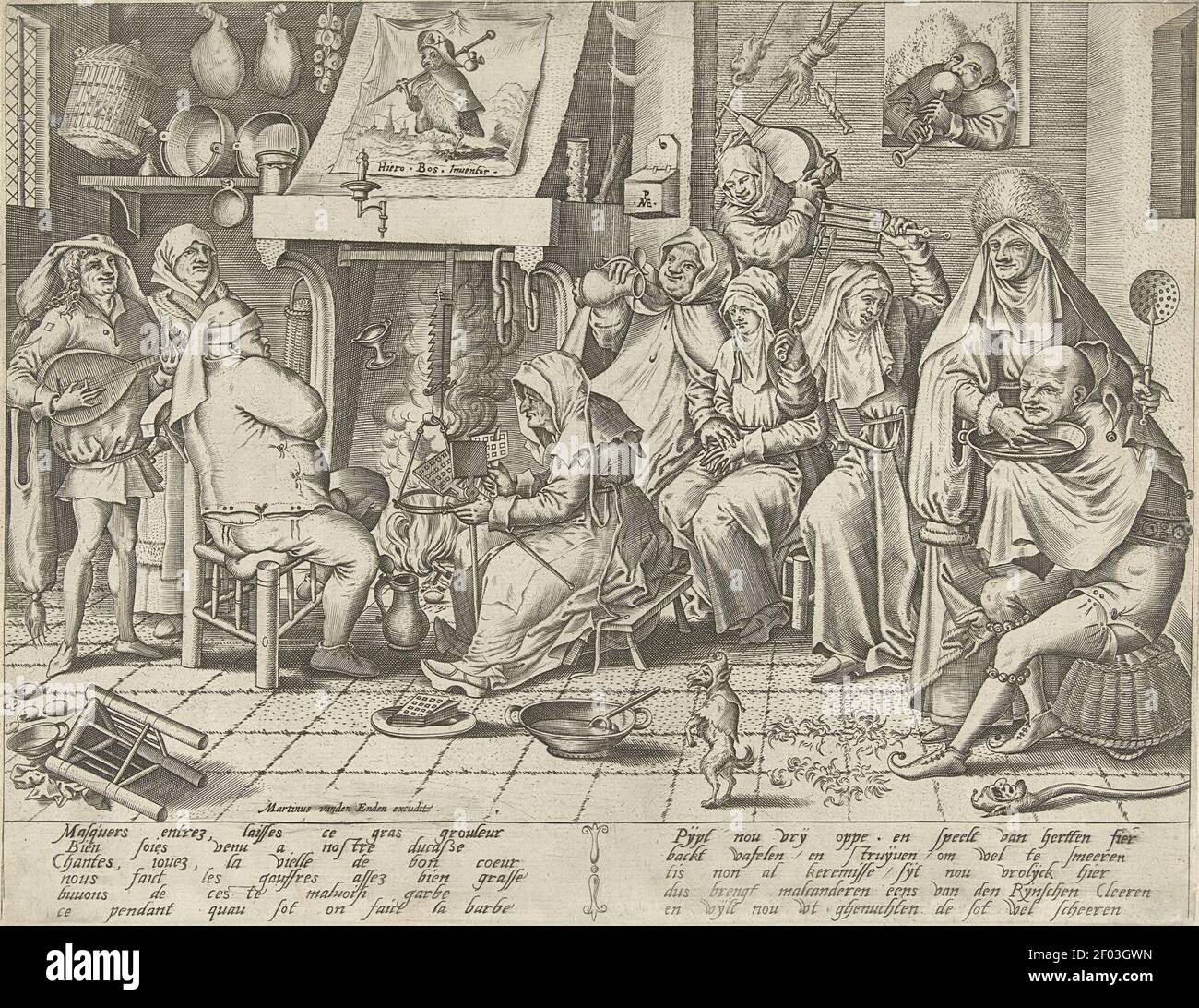 Pieter van der Heyden 003 Stock Photo - Alamy