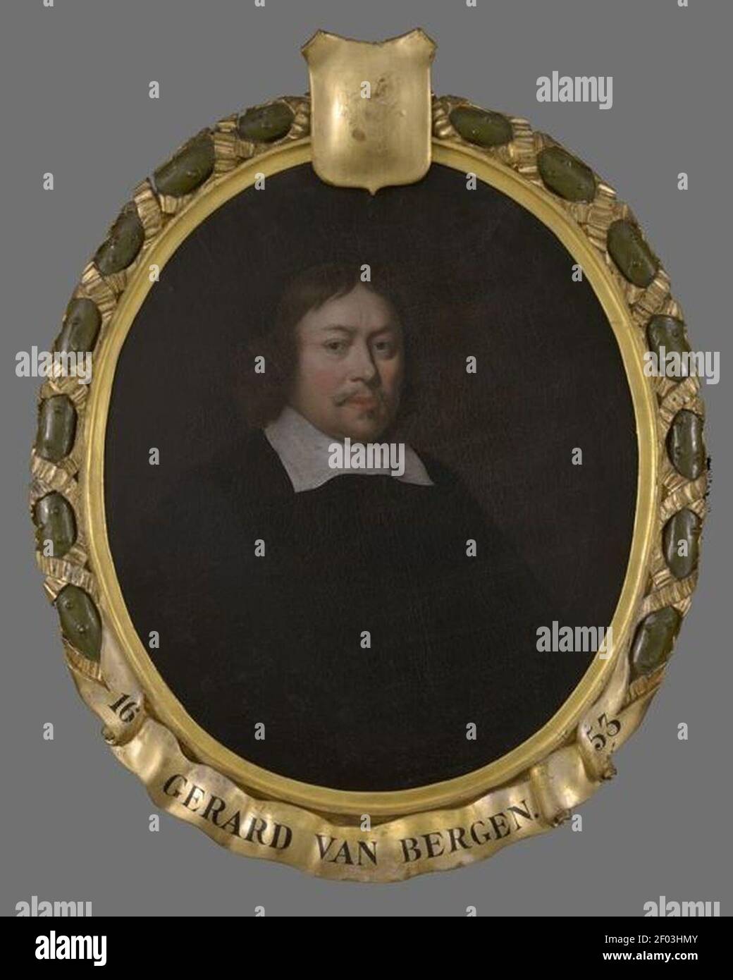 Pieter van der Werff - Portret van Gerard van Bergen (1610-1663 Stock ...
