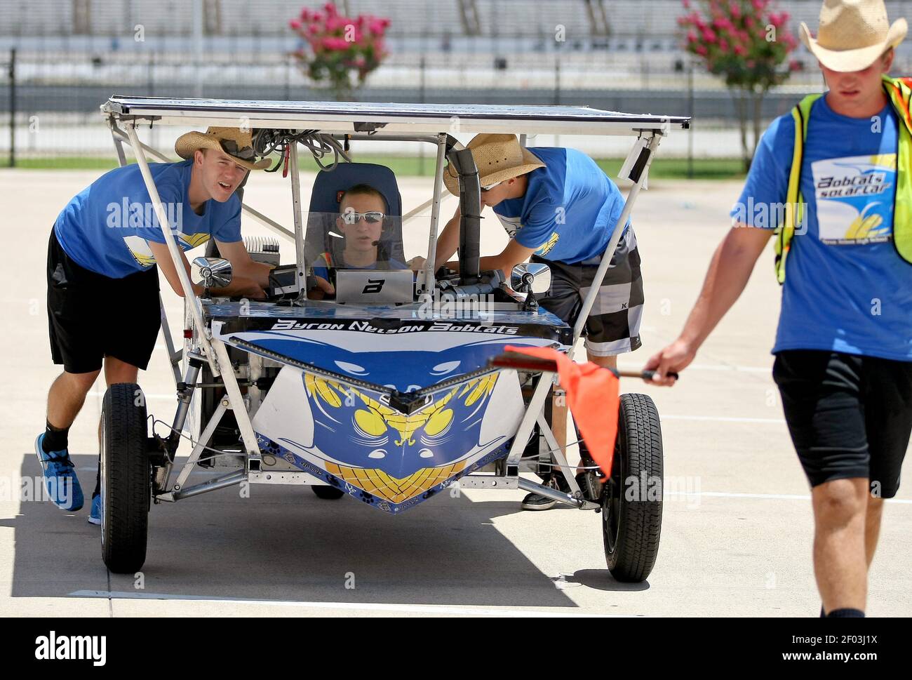 Texas motor speedway solar car hi-res stock photography and images - Alamy