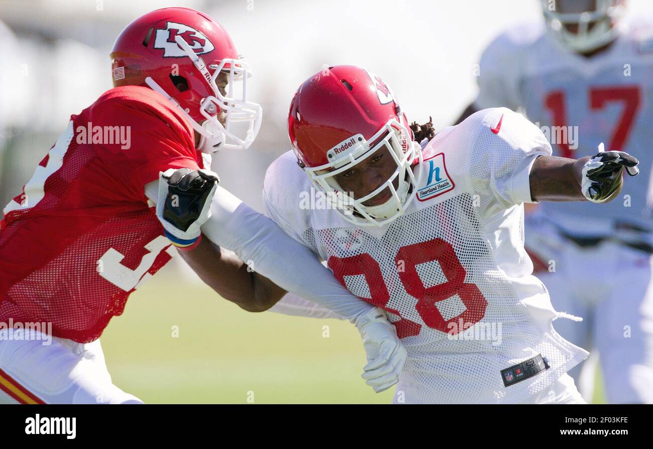 Kansas City Chiefs wide receiver Junior Hemingway (88) makes a move ...