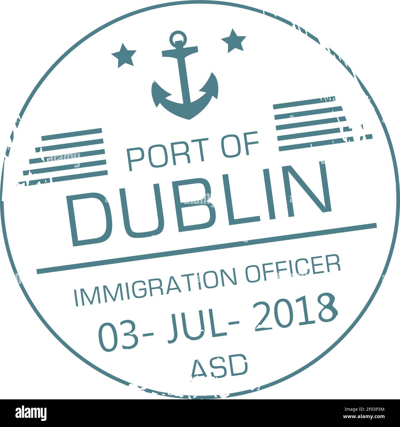 Border control ireland Stock Vector Images - Alamy