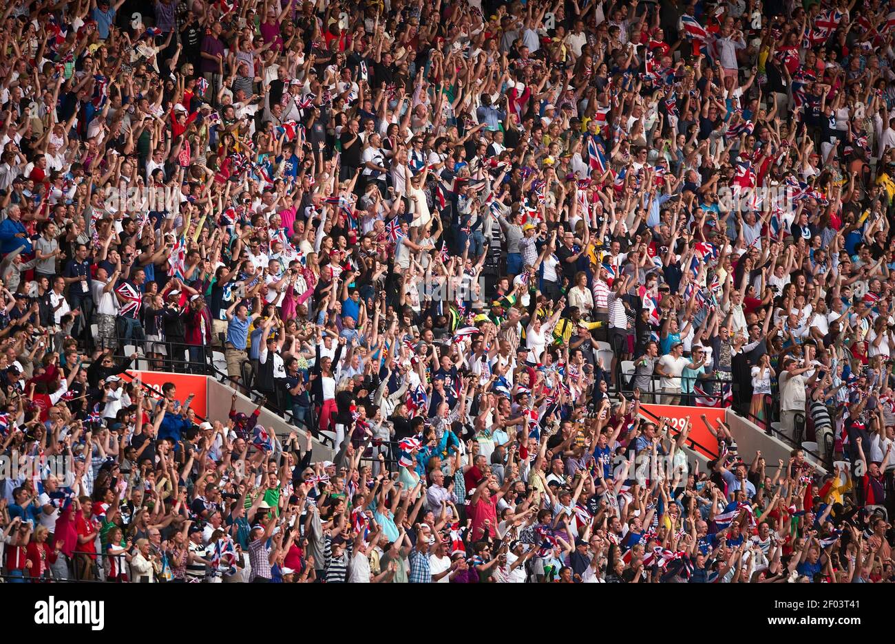 The crowd at Olympic Stadium erupted in cheers the moment Mohamed Farah ...