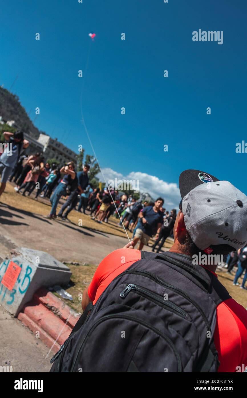 2019 protests chile hi-res stock photography and images - Alamy