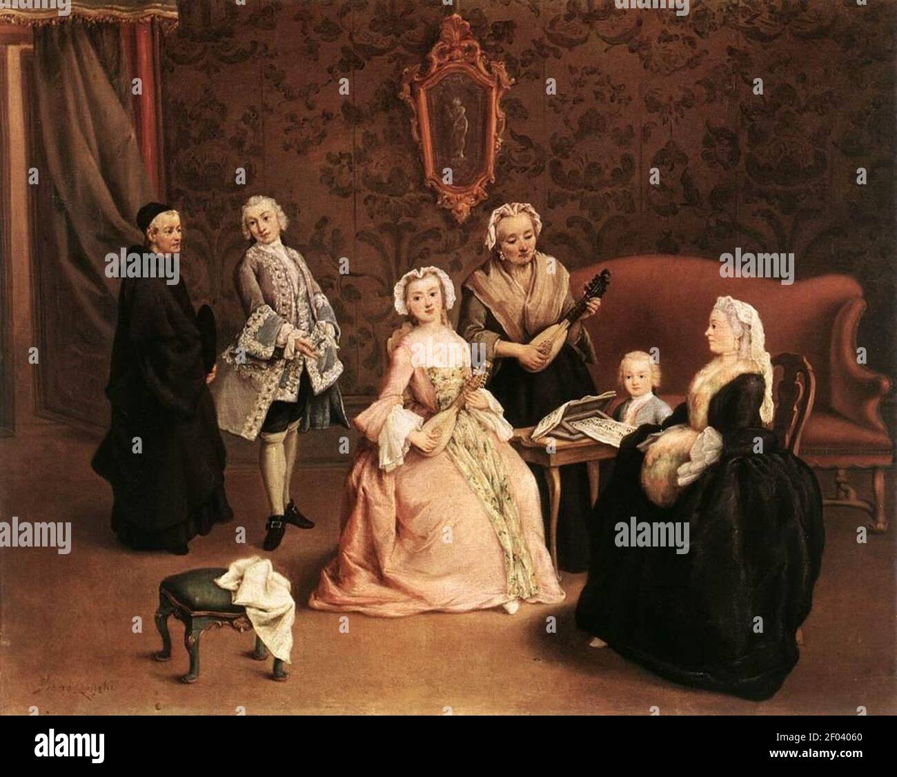 Pietro longhi concert hi-res stock photography and images - Alamy