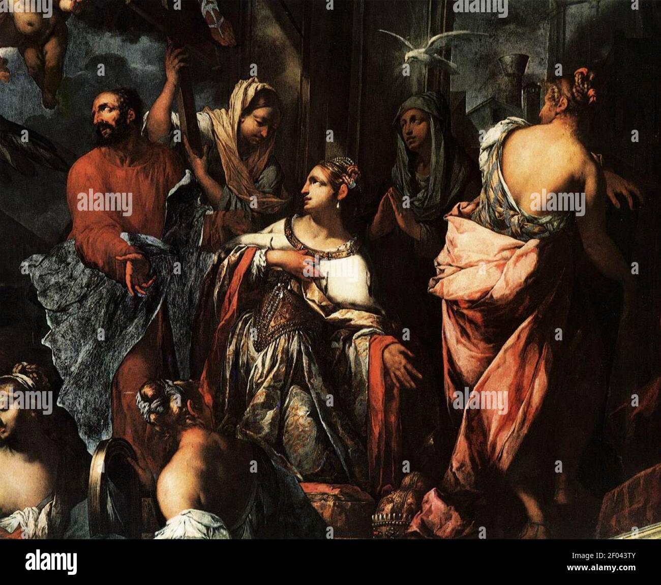 Pietro Negri - The Madonna Saves Venice from the Plague of 1630 Stock ...