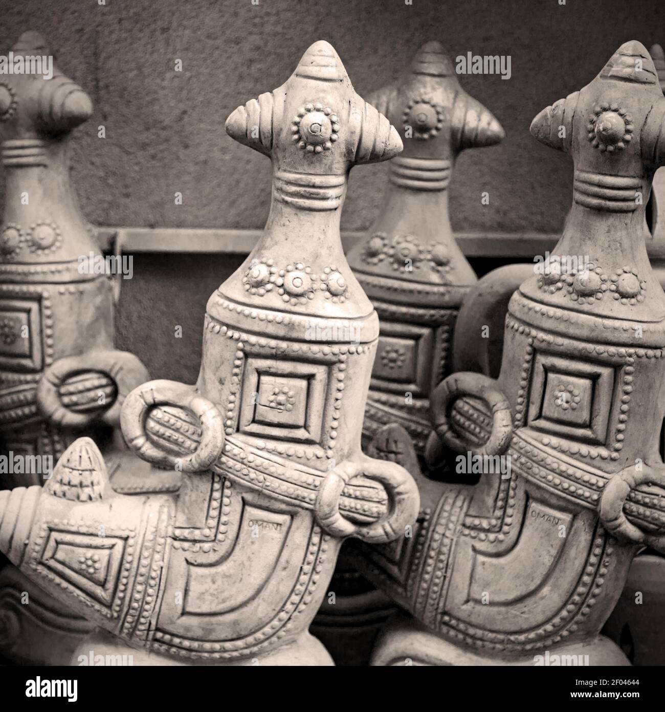 In oman muscat the old pottery dagger Stock Photo - Alamy