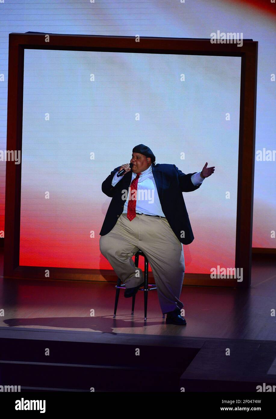 2008 America's Got Talent winner Neal Boyd sings "God Bless America" on ...