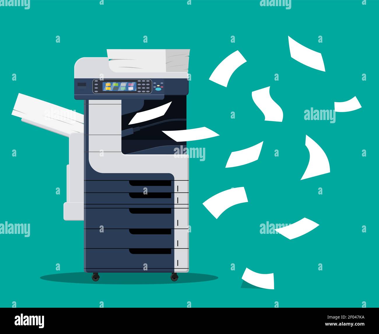 Professional office copier Stock Vector Image & Art - Alamy