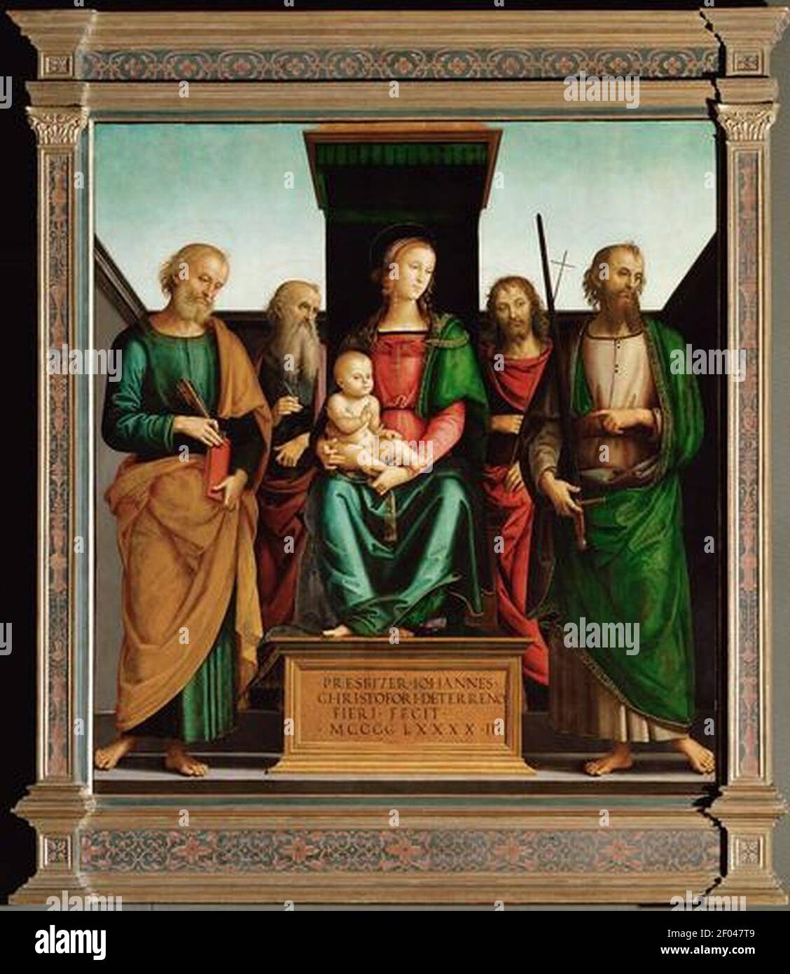 Pietro Perugino 074 Stock Photo - Alamy