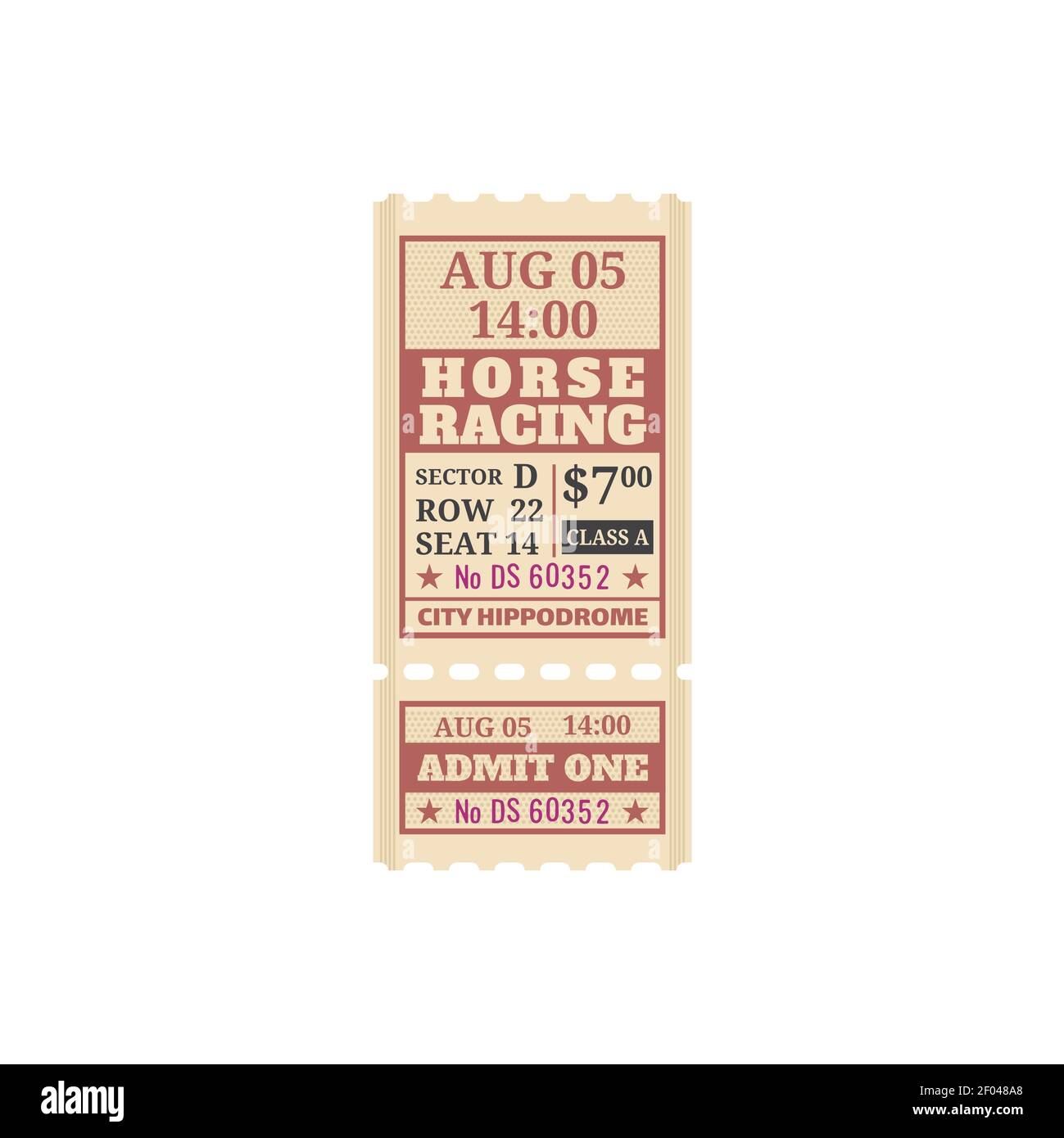 Equestrian sport competition, card on race horse event, invitation ...