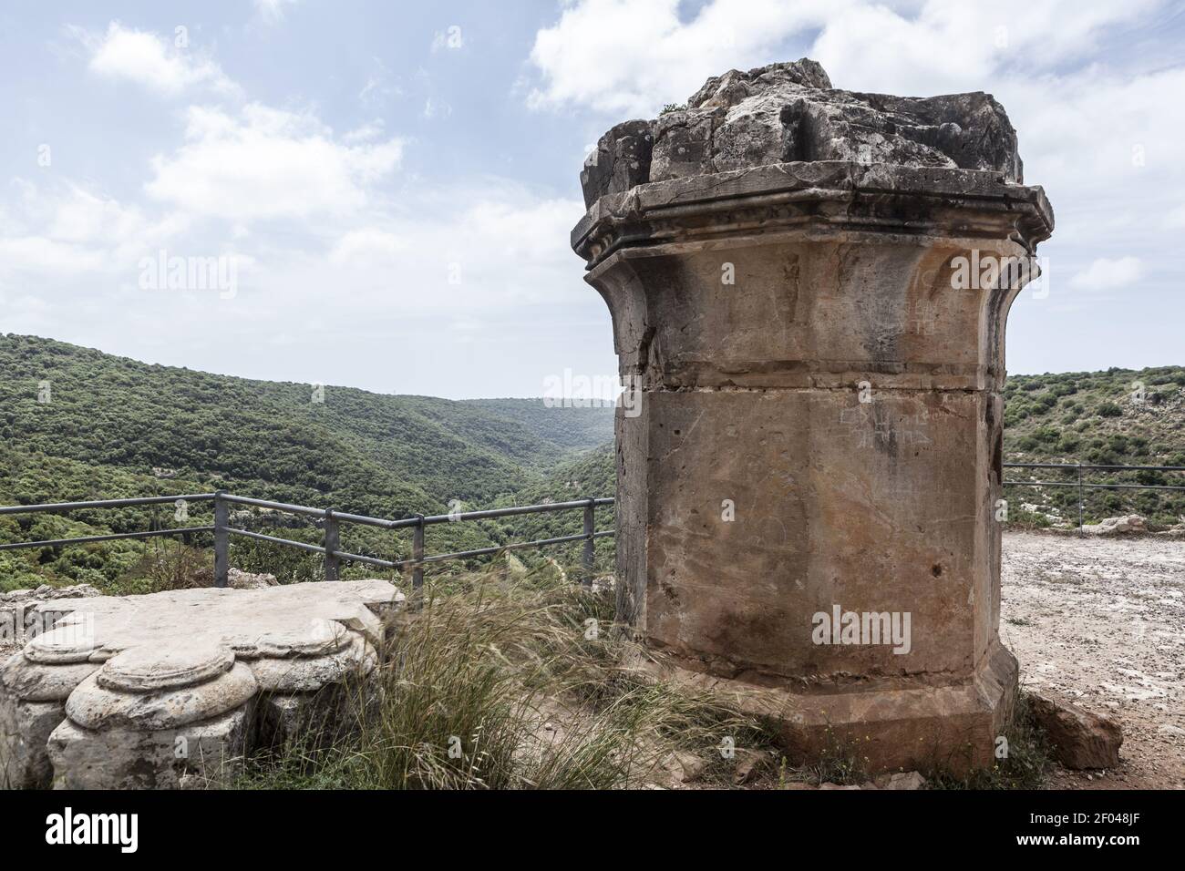 Ruin Of A Tower Stock Photo - Alamy