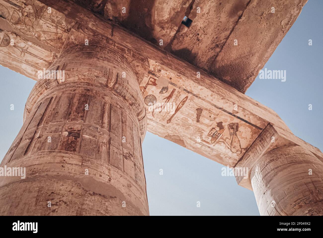 The funeral temple of pharaoh ramses ii hi-res stock photography and ...