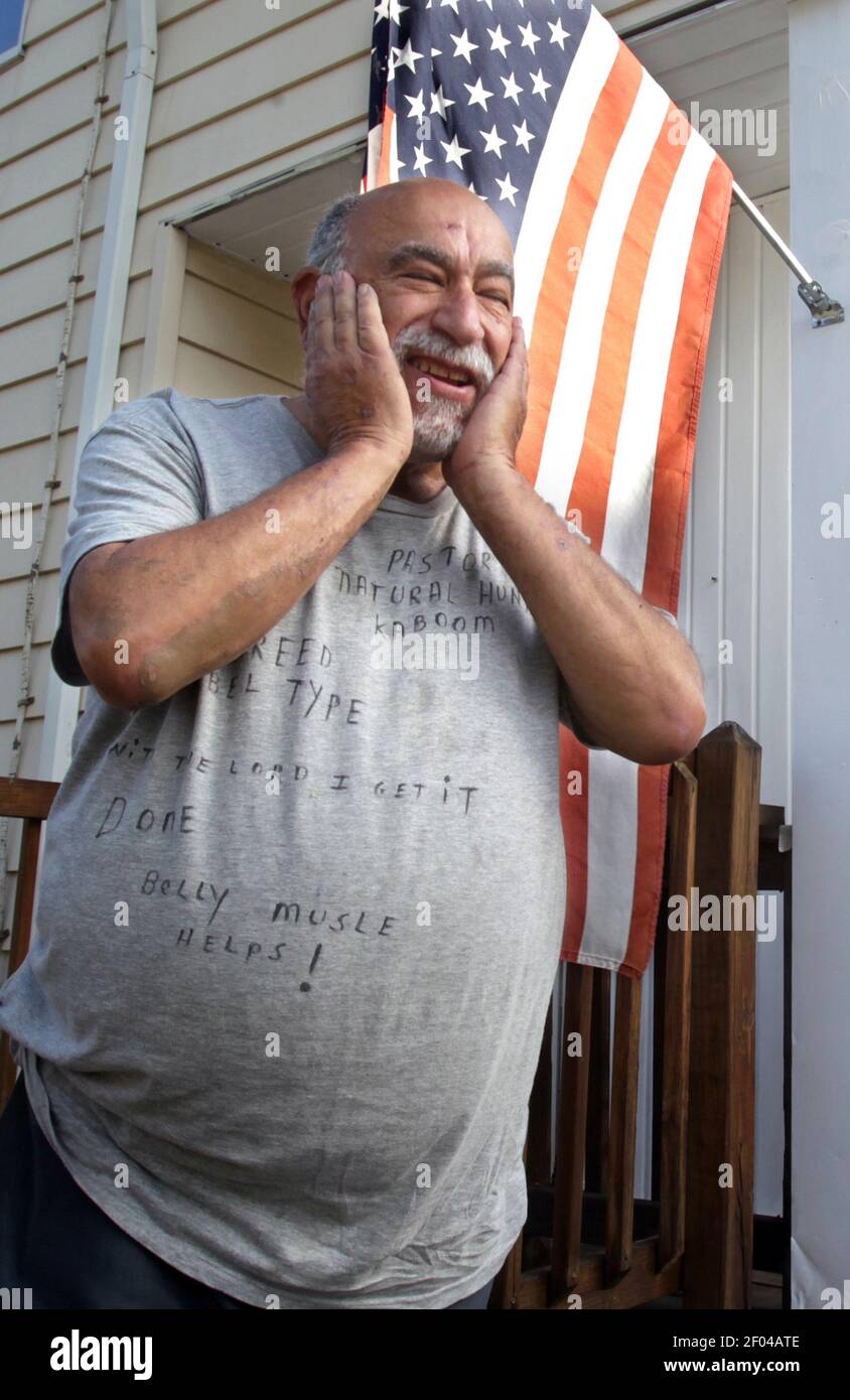 Natural Hunka Kaboom reacts to the news that his walking stick, which ...