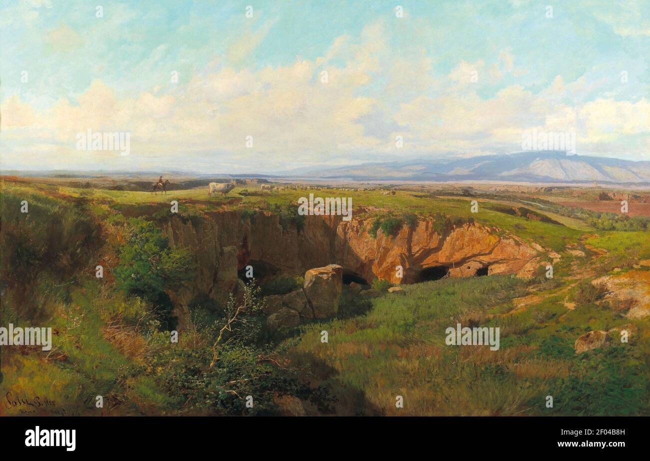 Campagna landscape hi-res stock photography and images - Alamy