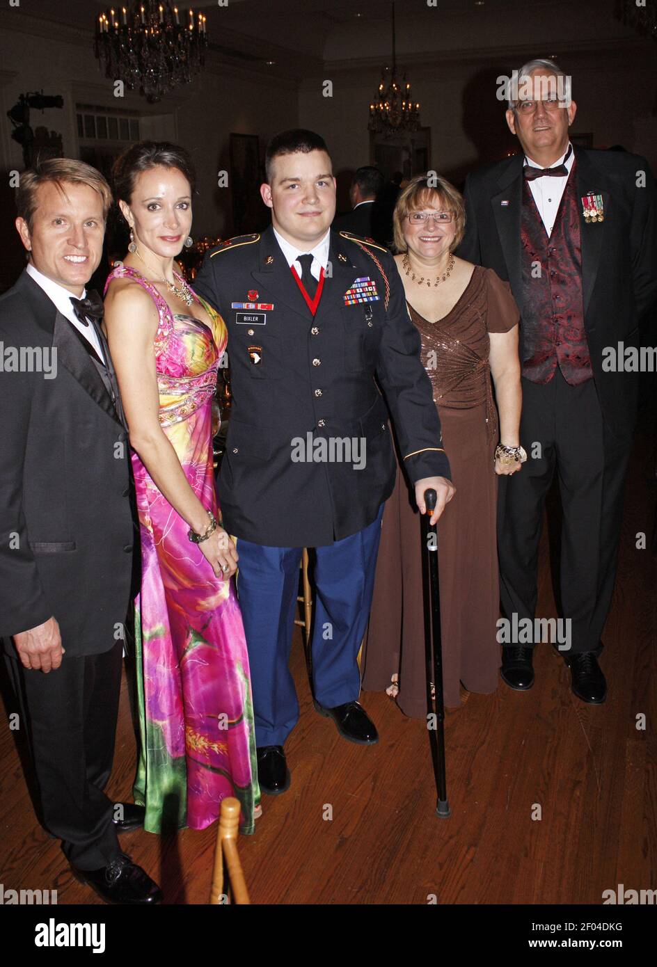 In this November 4, 2012 photograph, Paula, second from left, and Scott ...